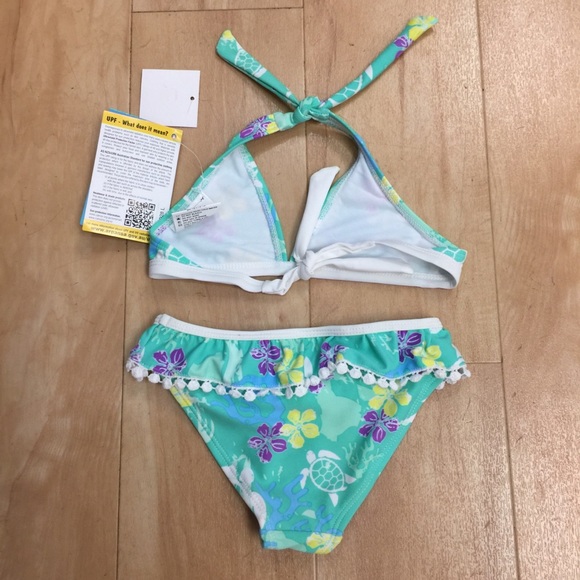Snapper Rock | Swim | Snapper Rock Sea Turtle Upf 5 Bikini Nwt | Poshmark